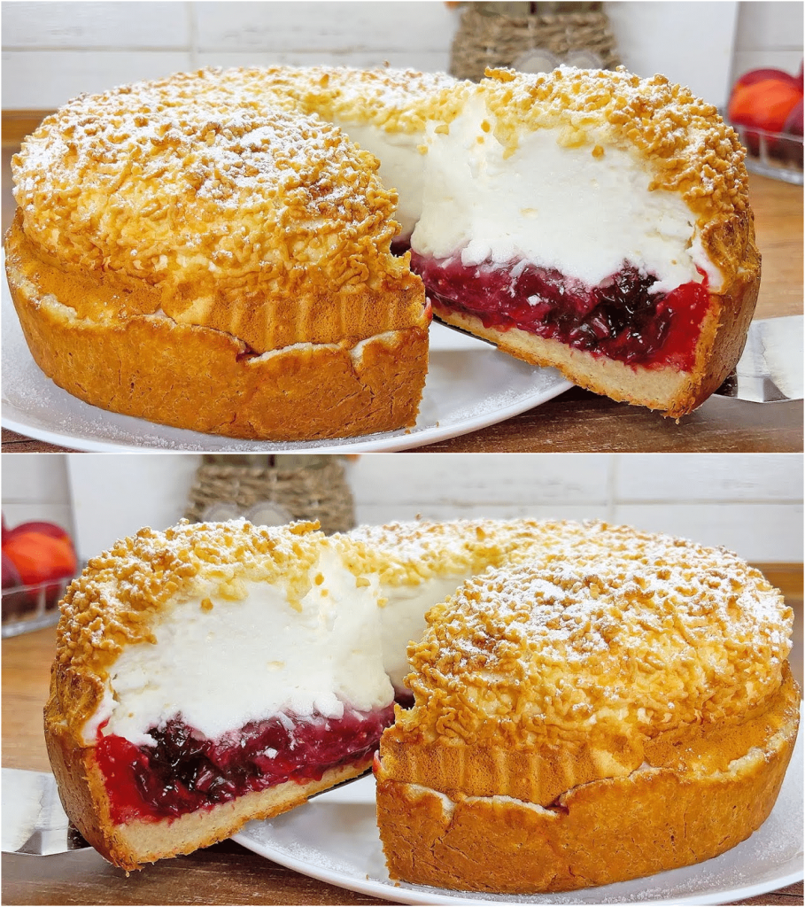TORTA SA VIŠNJAMA I KREMOM OD PAVLAKE – OVA TORTA SE TOPI U USTIMA! 🍒🍰 ...